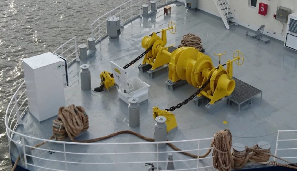 Tightening the Lines: The Precision of Ship Winches in Mooring Operations